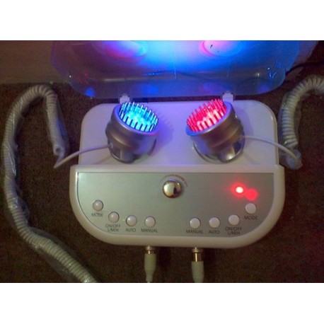 MICROCORRIENTE DUAL CON CROMOTERAPIA DE 7 COLORES - Tienda Fuersa B